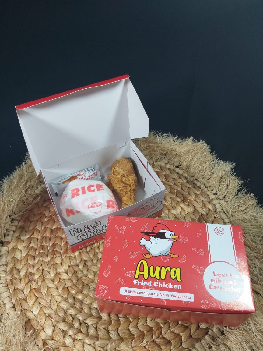 Box Ayam Goreng Super Keren - PERCETAKAN KEMASAN