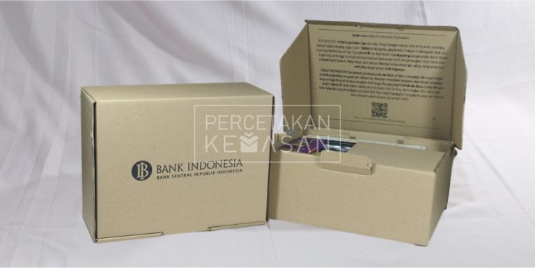 Box Corrugated Makanan dan Fashion - PERCETAKAN KEMASAN