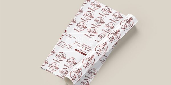 Percetakan Wrapping Paper Custom Roti - PERCETAKAN KEMASAN
